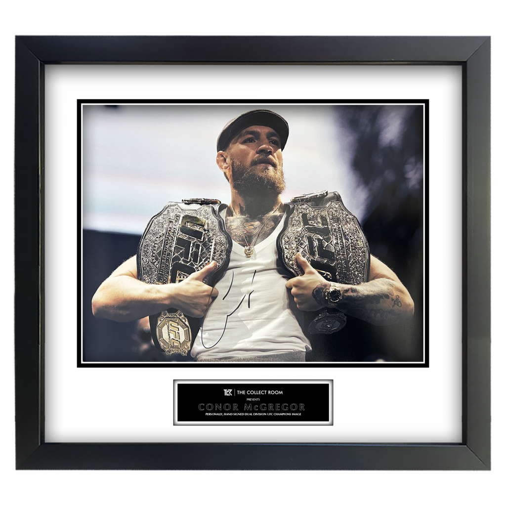 Conor McGregor Signed UFC Dual Division Champions image